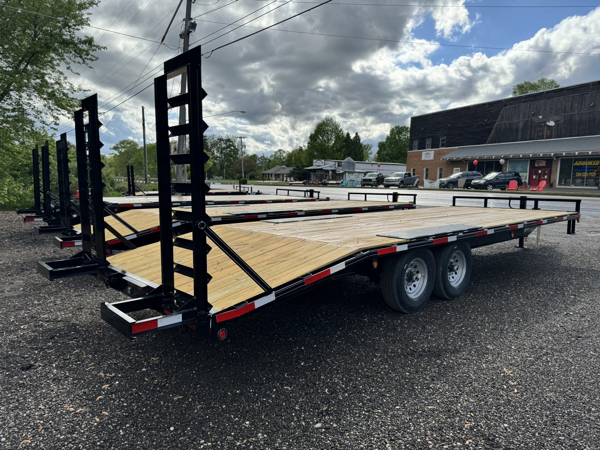 14k Heavy Duty Flatbed Trailer - Advanced Trailers