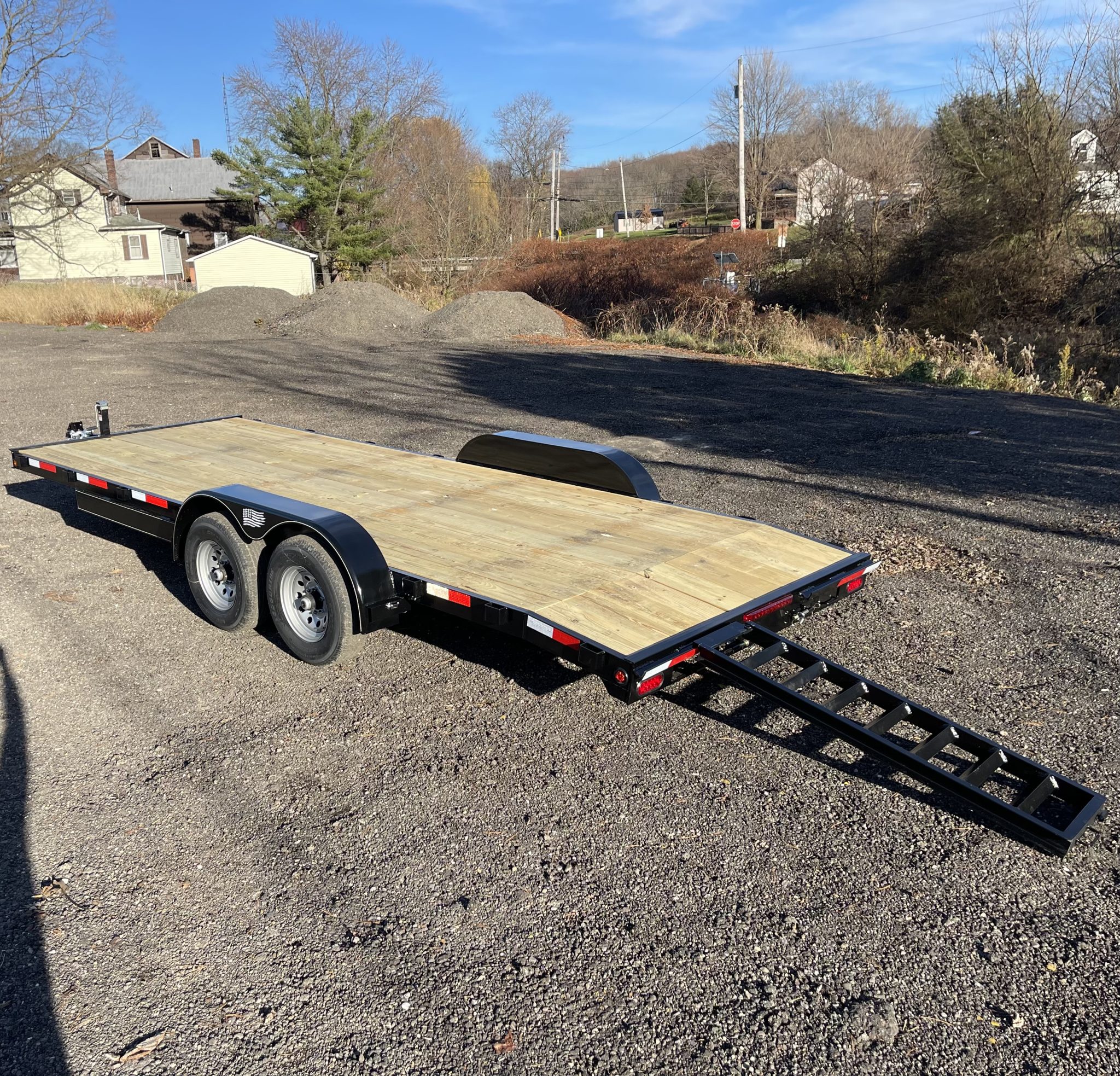 10k Single Car Trailer - Advanced Trailers
