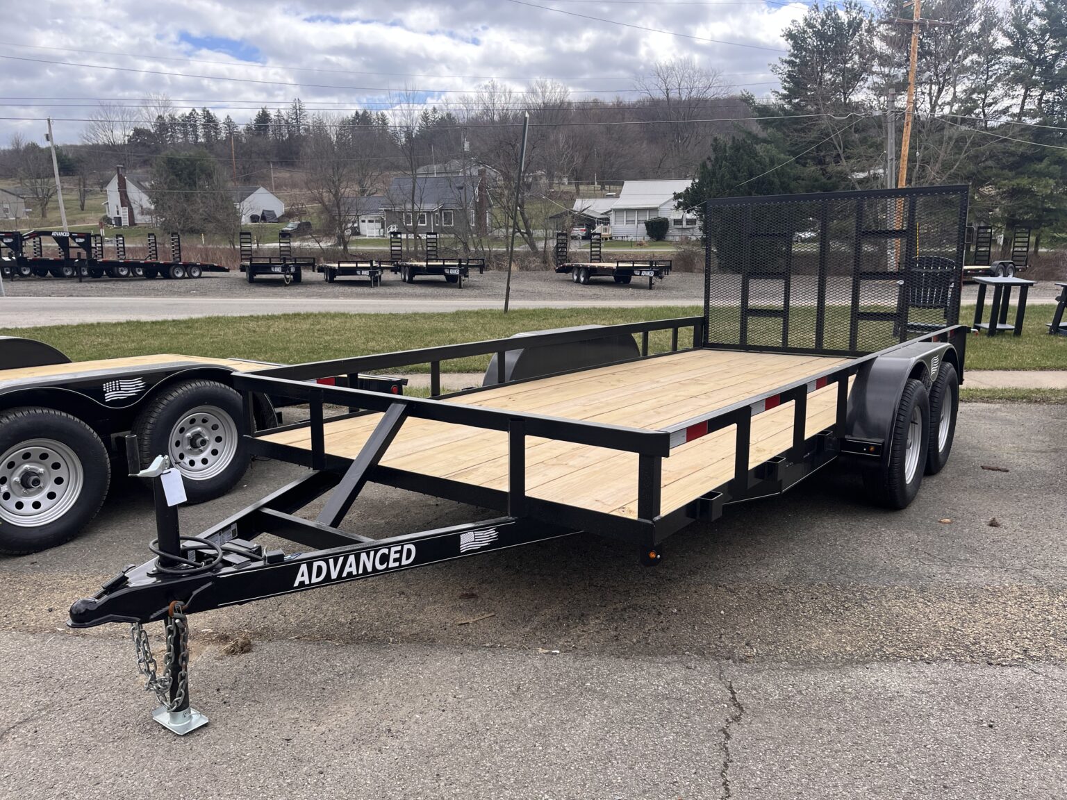 Tandem Axle Utility Trailer - Advanced Trailers