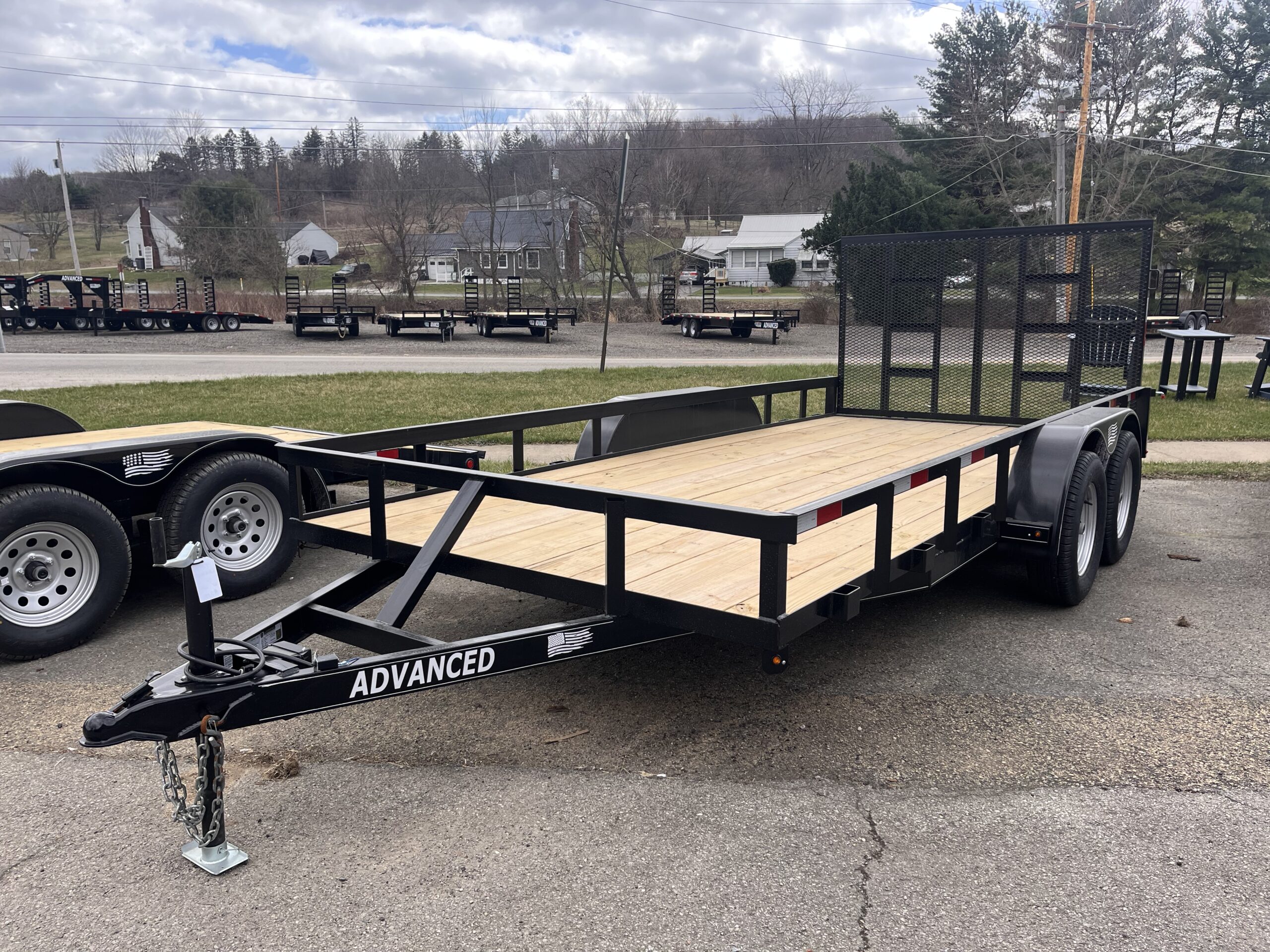 Tandem Axle Utility Trailer - Advanced Trailers